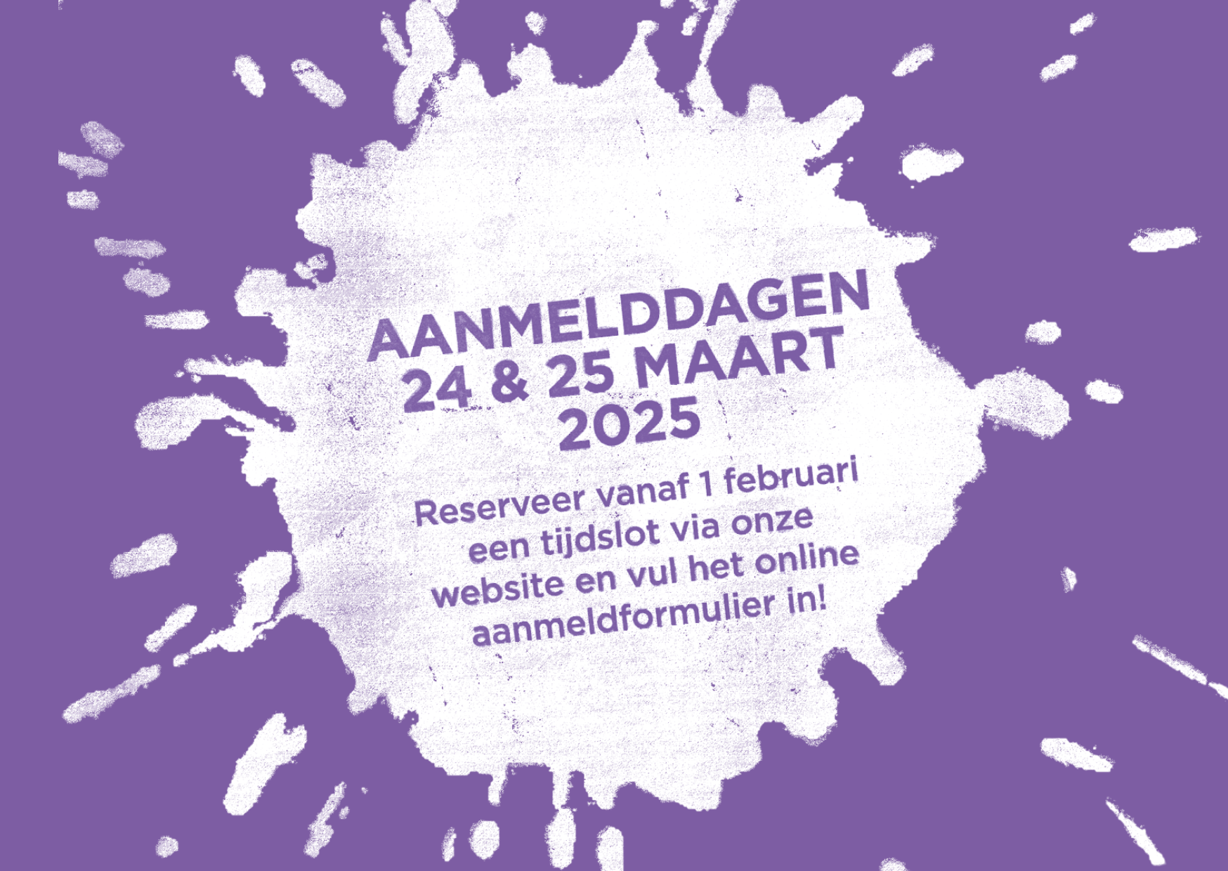 AANMELDDAGEN 24 & 25 MAART 2025 - Durendael | 2College