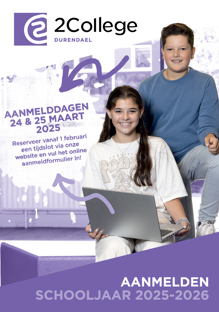 AANMELDDAGEN 24 & 25 MAART 2025 - Durendael | 2College
